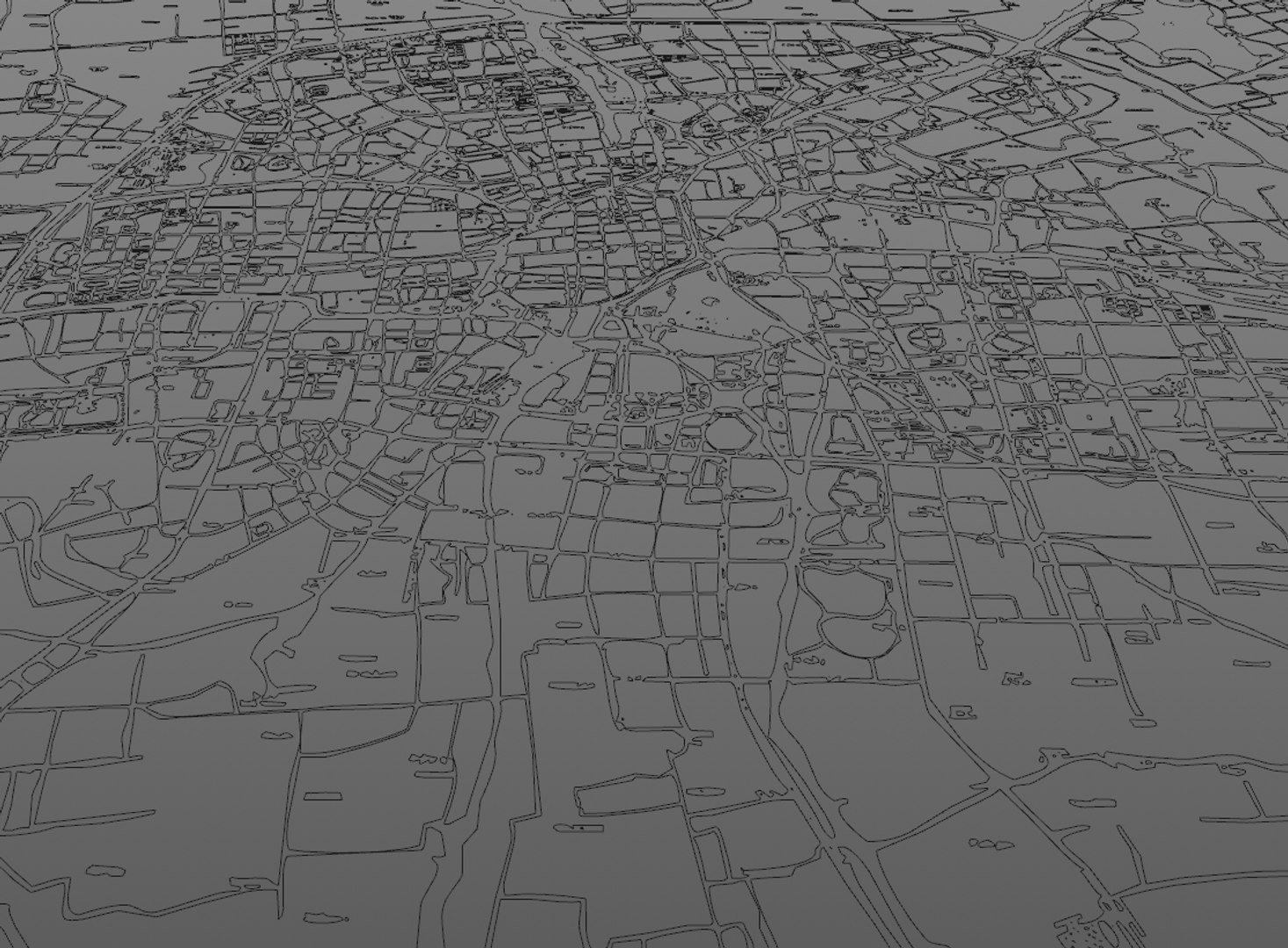 Urban Vector City 3D Model - TurboSquid 1472744