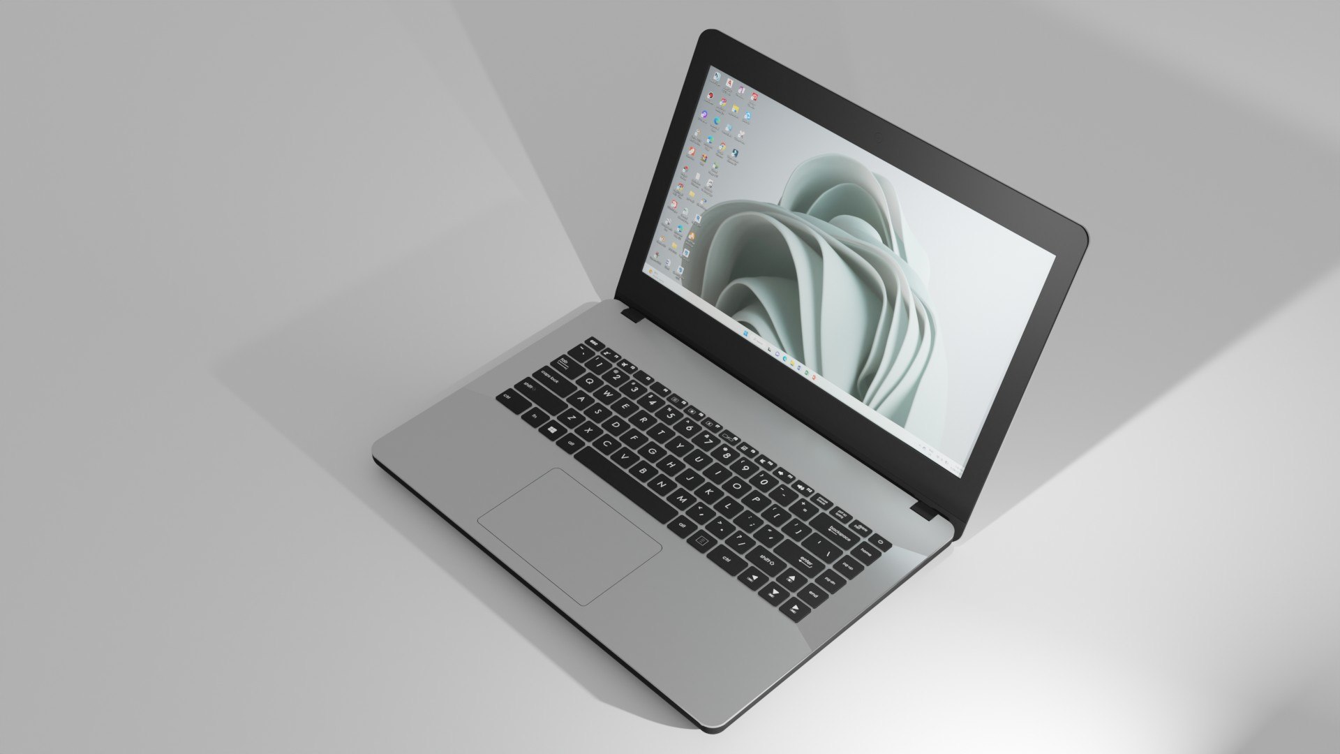 3D Model Laptop 14 Inch 3D - TurboSquid 2082254