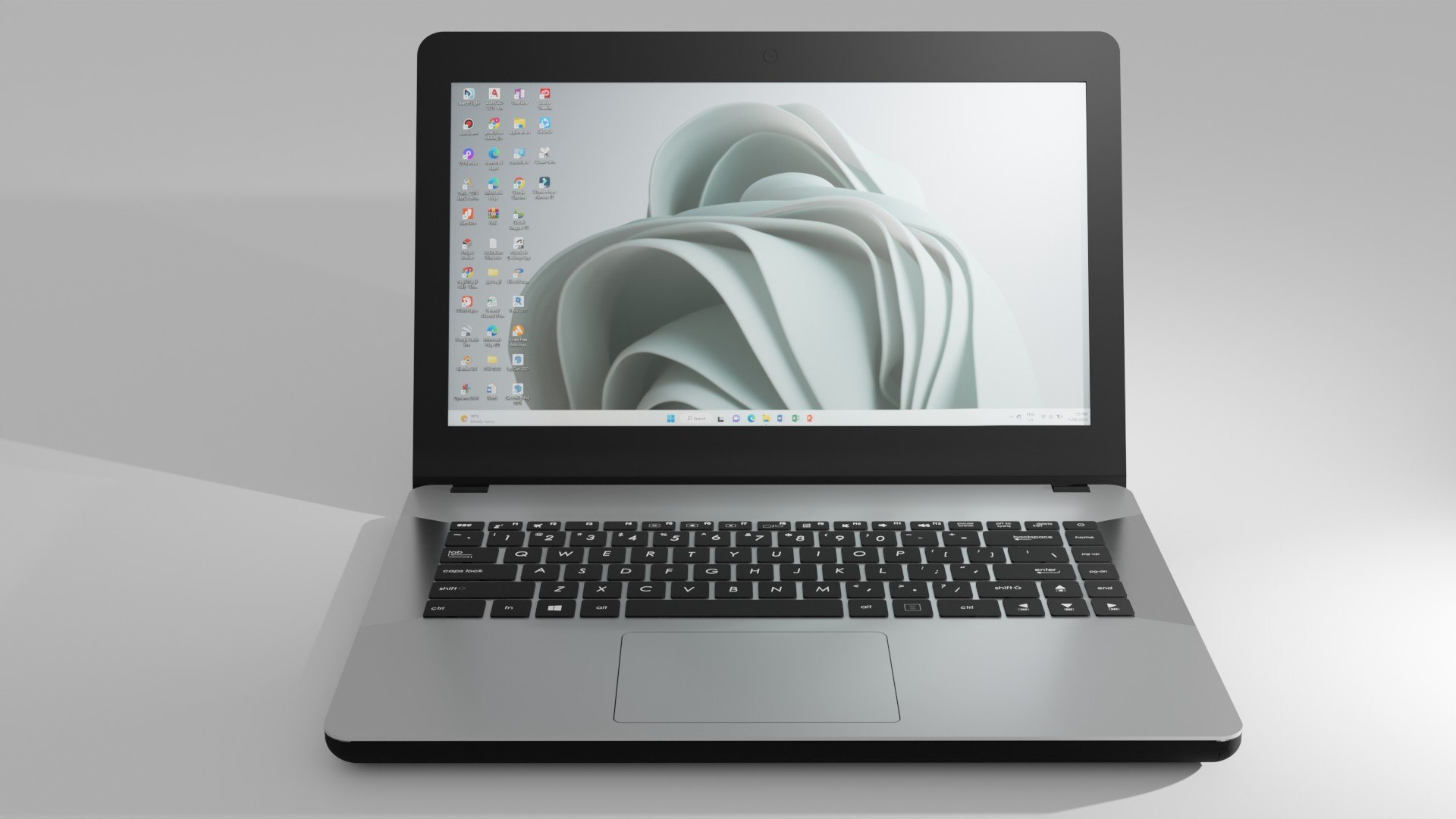 3D Model Laptop 14 Inch 3D - TurboSquid 2082254