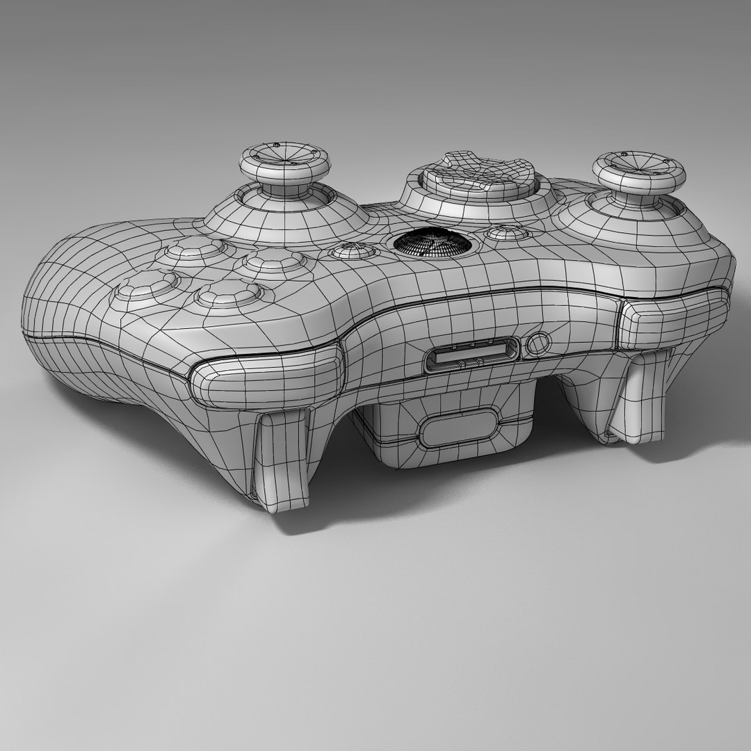 3D xbox 360 controller version model - TurboSquid 1190970