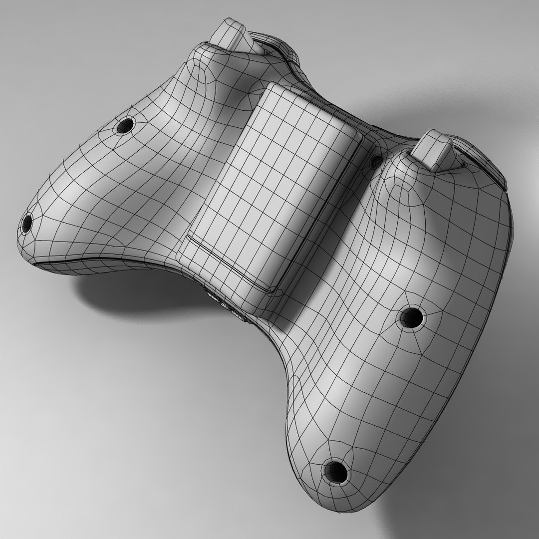 3D xbox 360 controller version model - TurboSquid 1190970