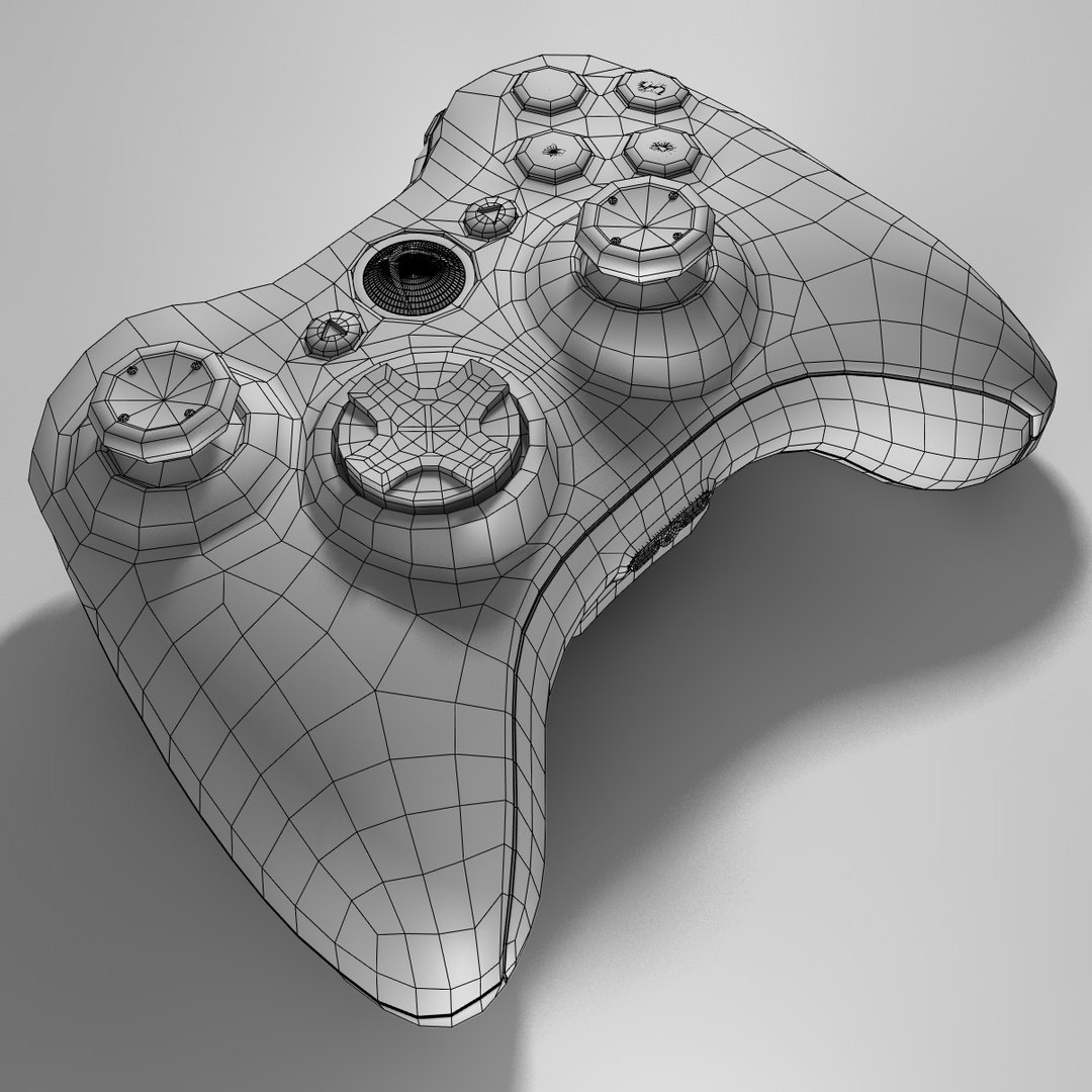 3D xbox 360 controller version model - TurboSquid 1190970