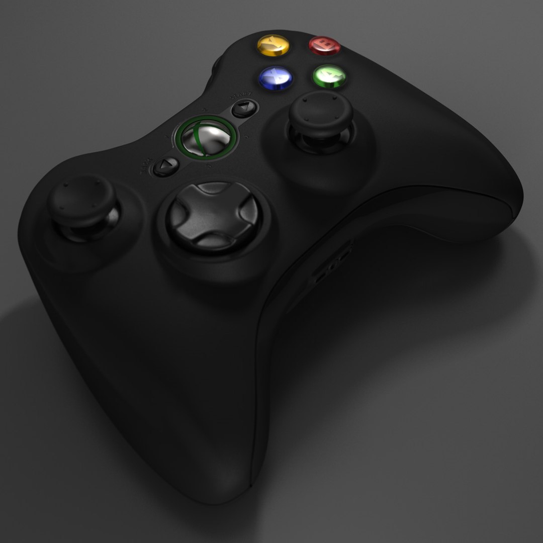 3D xbox 360 controller version model - TurboSquid 1190970