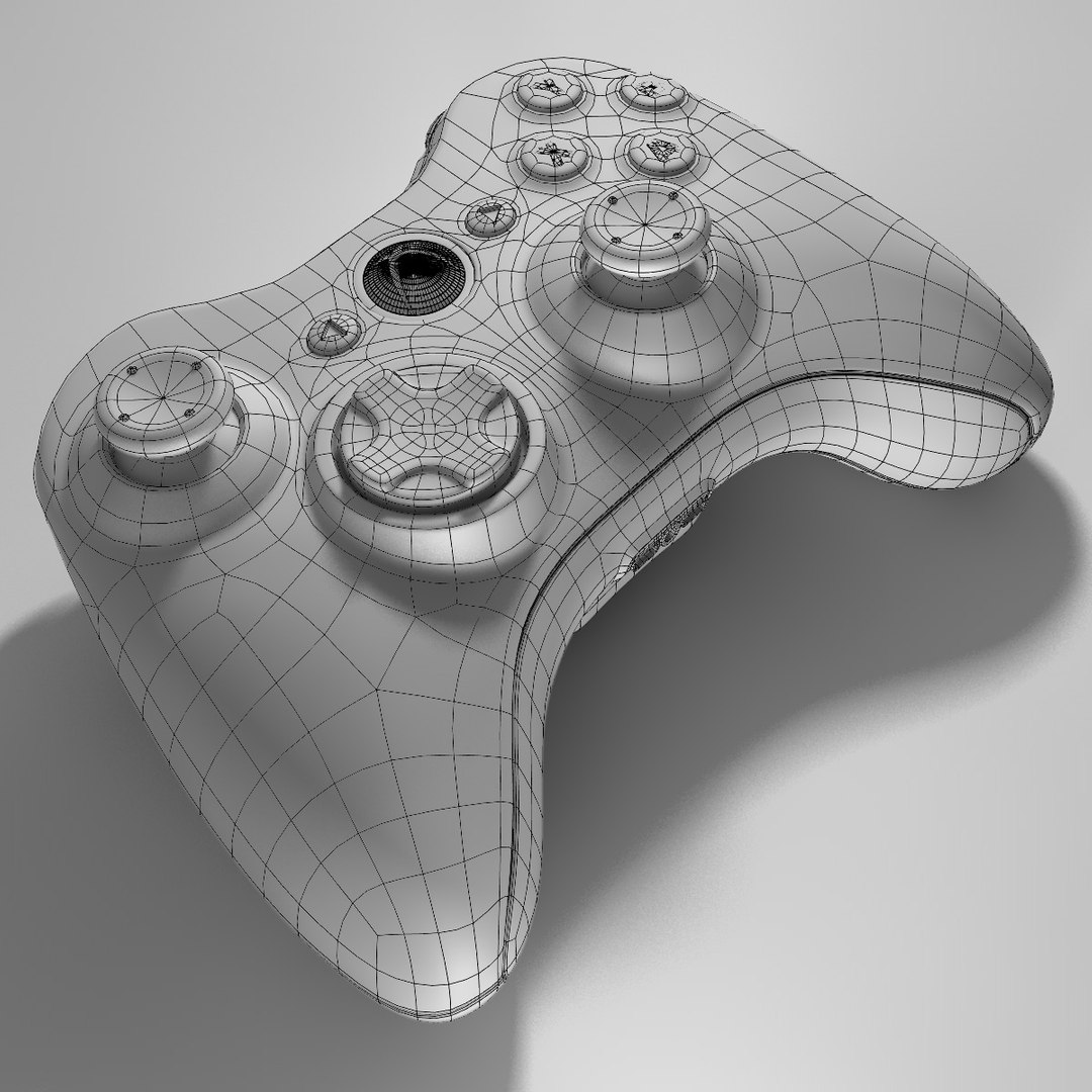 3D xbox 360 controller version model - TurboSquid 1190970
