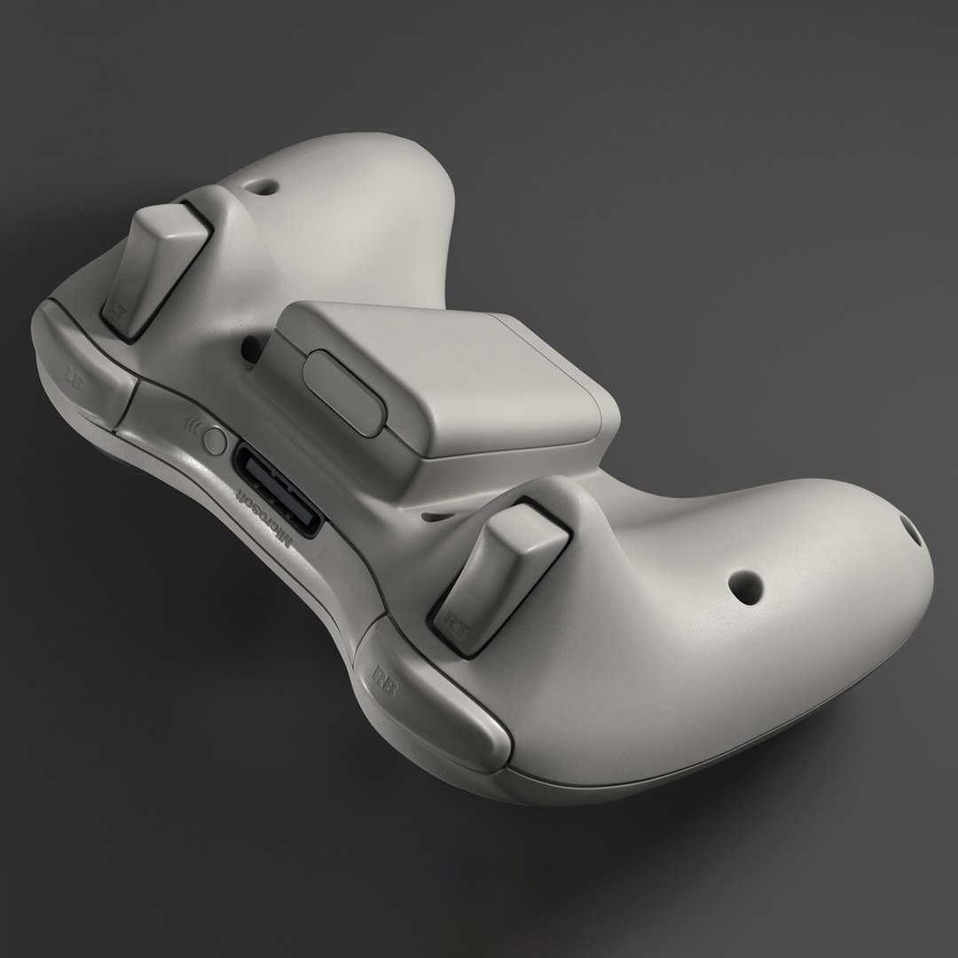 3D xbox 360 controller version model - TurboSquid 1190970