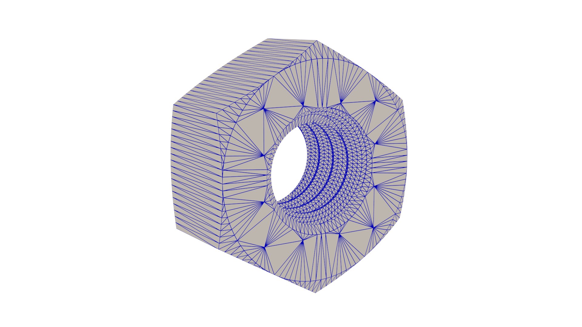 3D Hex Nuts 1-4 20 - TurboSquid 2224756