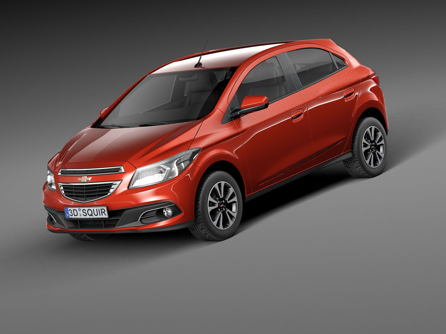 3d Chevrolet Onix 2013 Hatchback