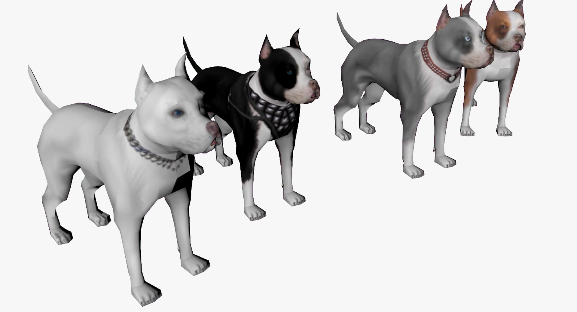 4 dogs 3d 3ds