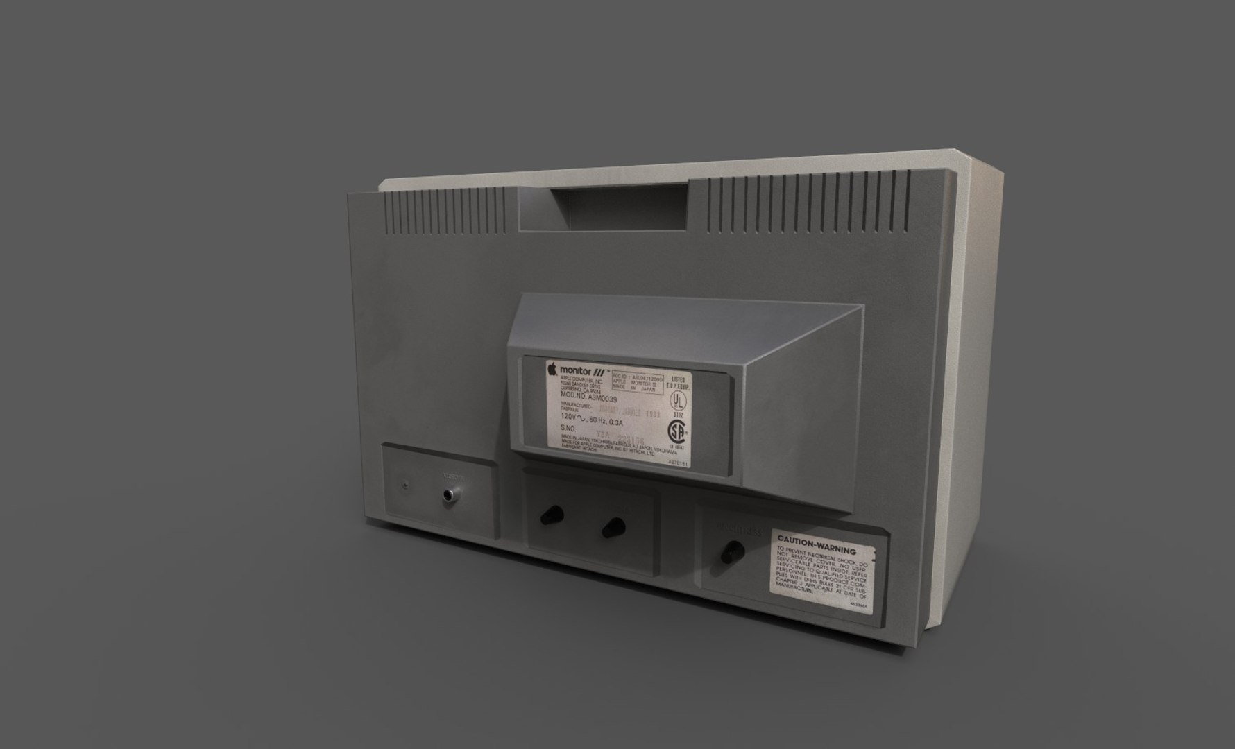 3D Model Apple Monitor III - TurboSquid 2204426