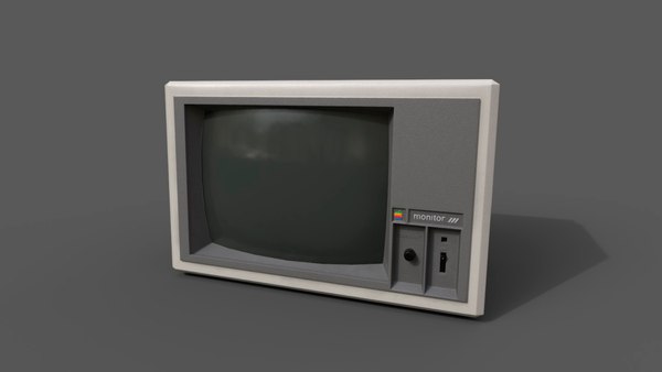 modelo 3d Monitor Apple III - TurboSquid 2204426