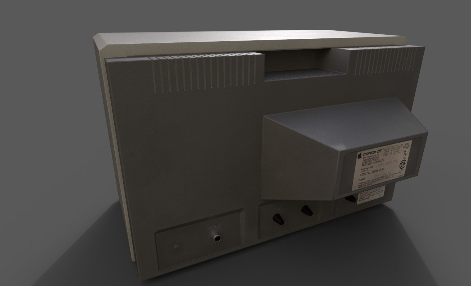 3D Model Apple Monitor III - TurboSquid 2204426