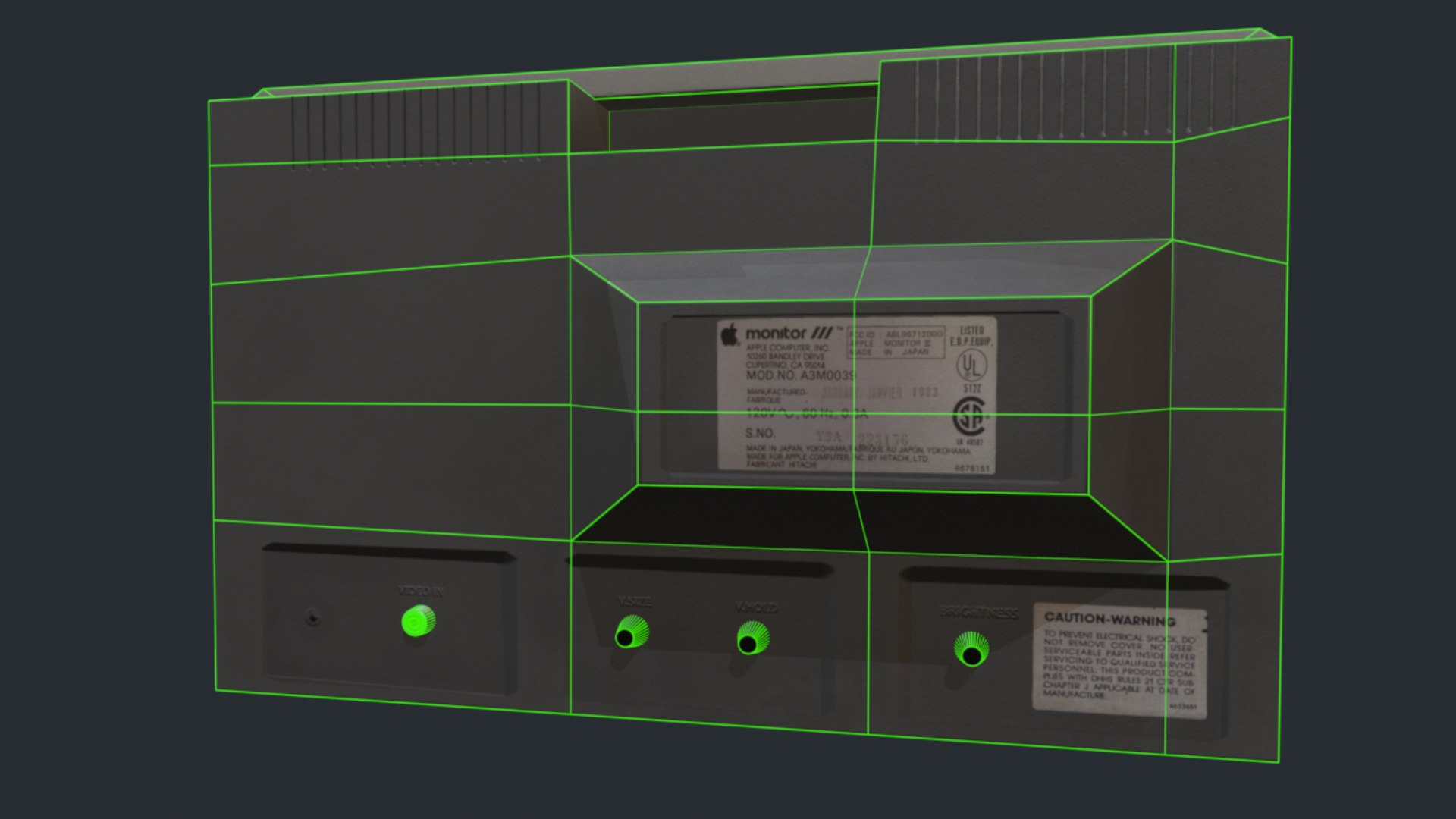 3D Model Apple Monitor III - TurboSquid 2204426