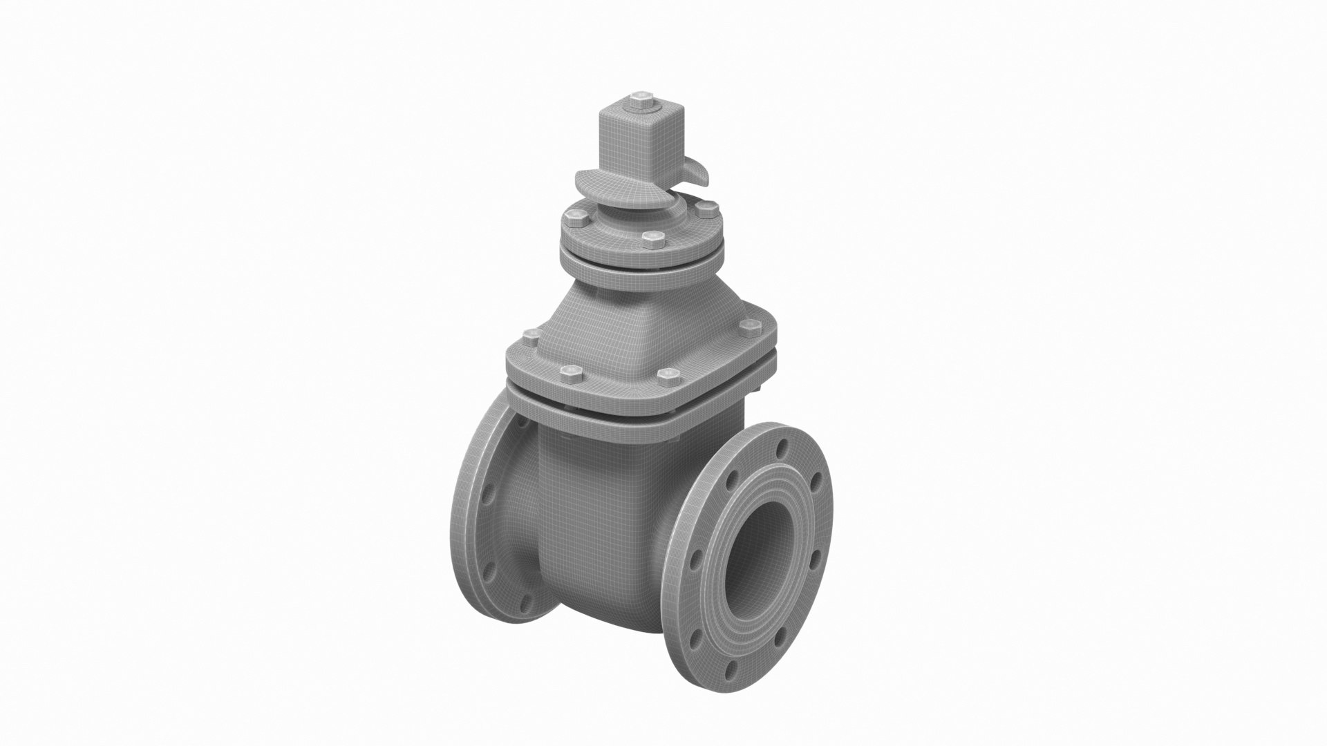 3D Model Gate Valve L - TurboSquid 2026751