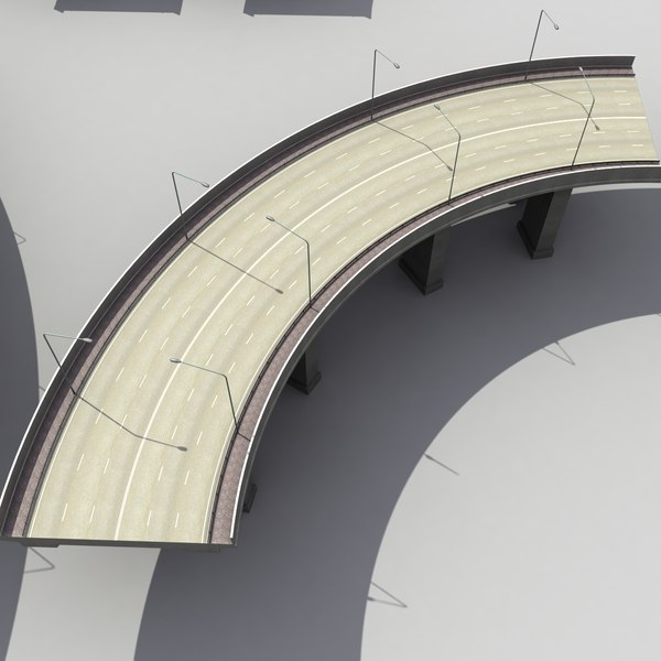 highway freeway 3d model