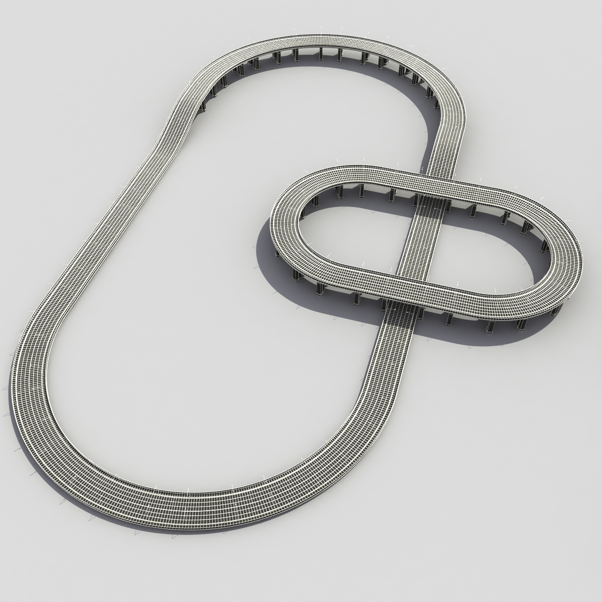 highway freeway 3d model