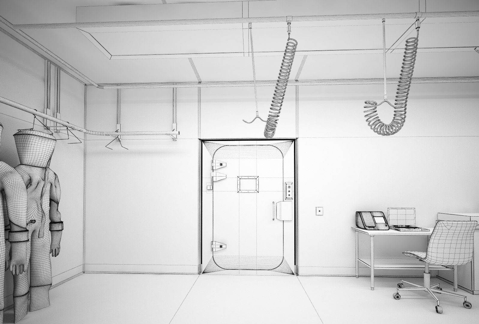 3D Laboratory Lab Biology Model - TurboSquid 1538932