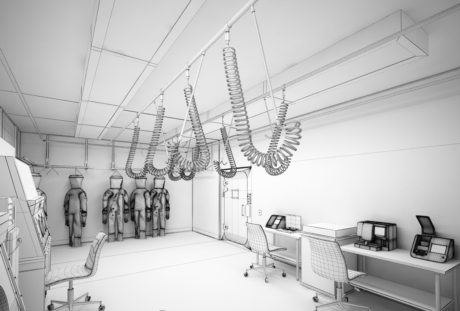 3D Laboratory Lab Biology Model - TurboSquid 1538932