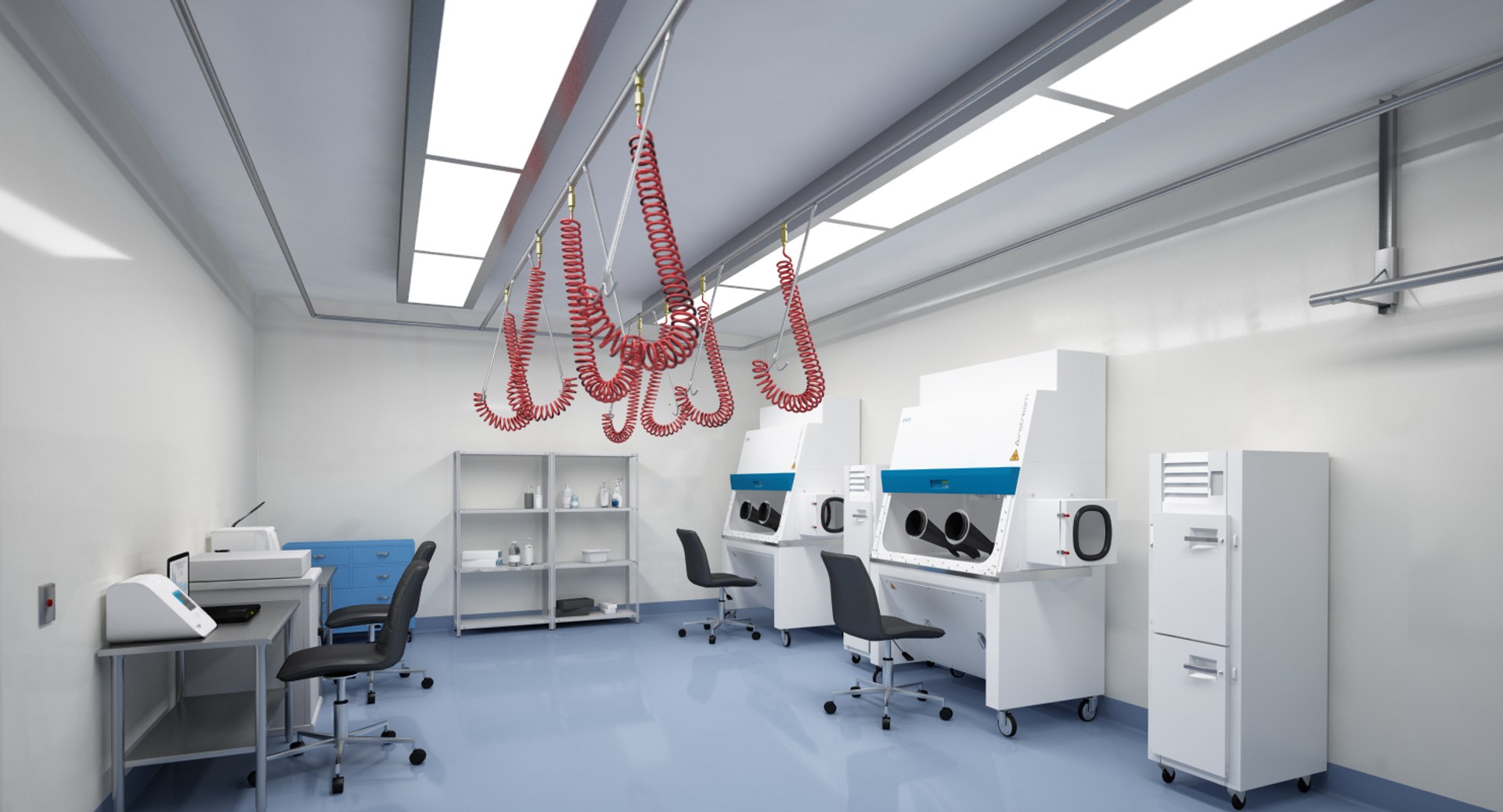 3D Laboratory Lab Biology Model - TurboSquid 1538932