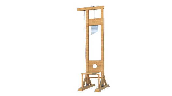 3D Guillotine and Electric Chair model - TurboSquid 1734633
