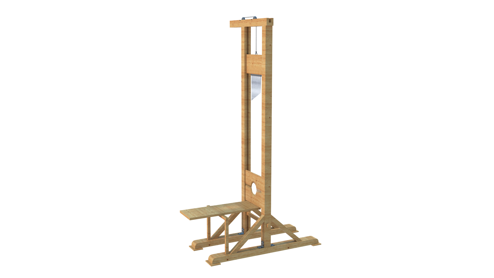 3D Guillotine and Electric Chair model - TurboSquid 1734633