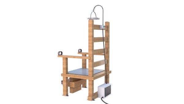 3D Guillotine and Electric Chair model - TurboSquid 1734633