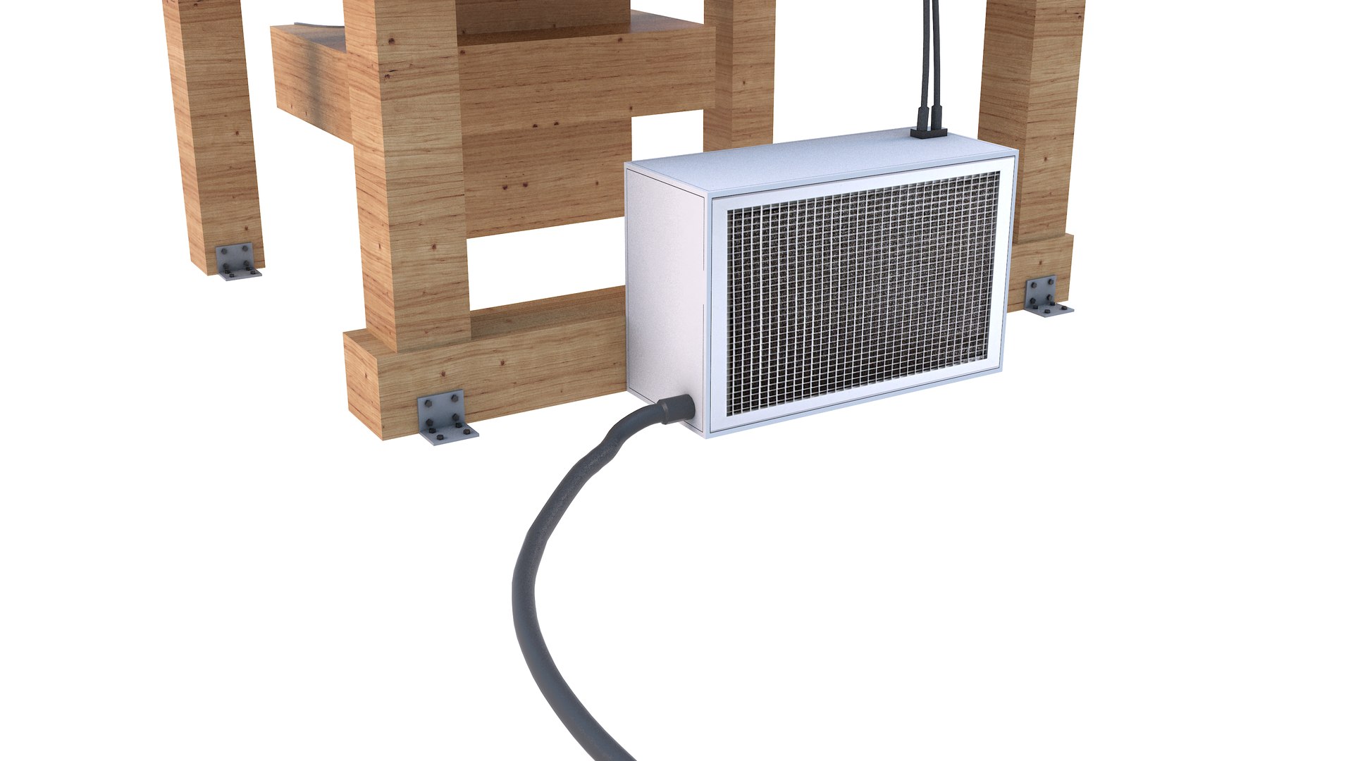 3D Guillotine And Electric Chair Model - TurboSquid 1734633