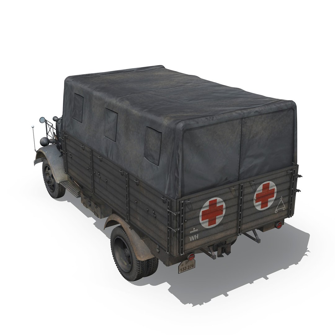 3d 3ds Sd - Opel Blitz
