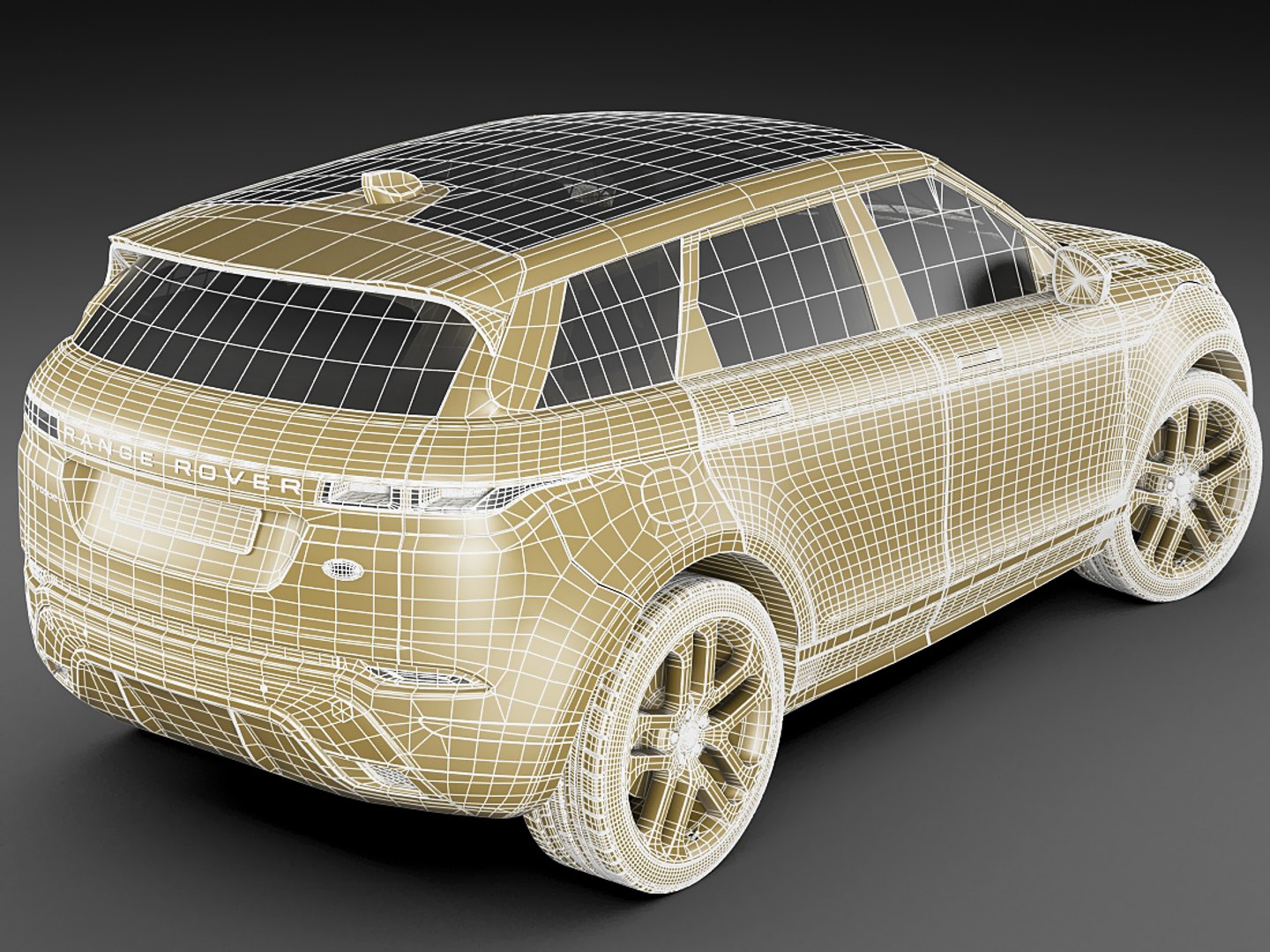 3D land rover range model - TurboSquid 1367753