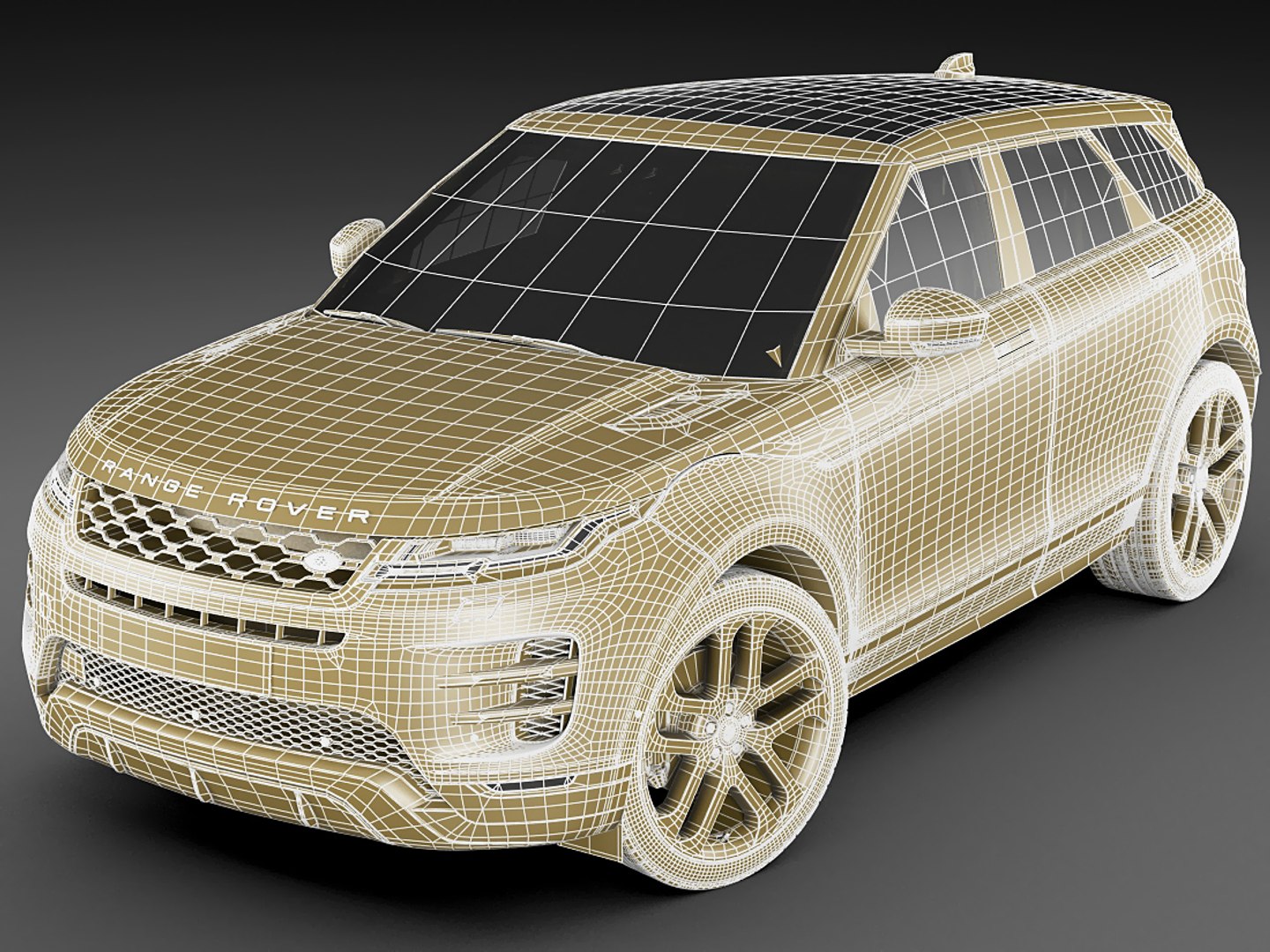3D land rover range model - TurboSquid 1367753