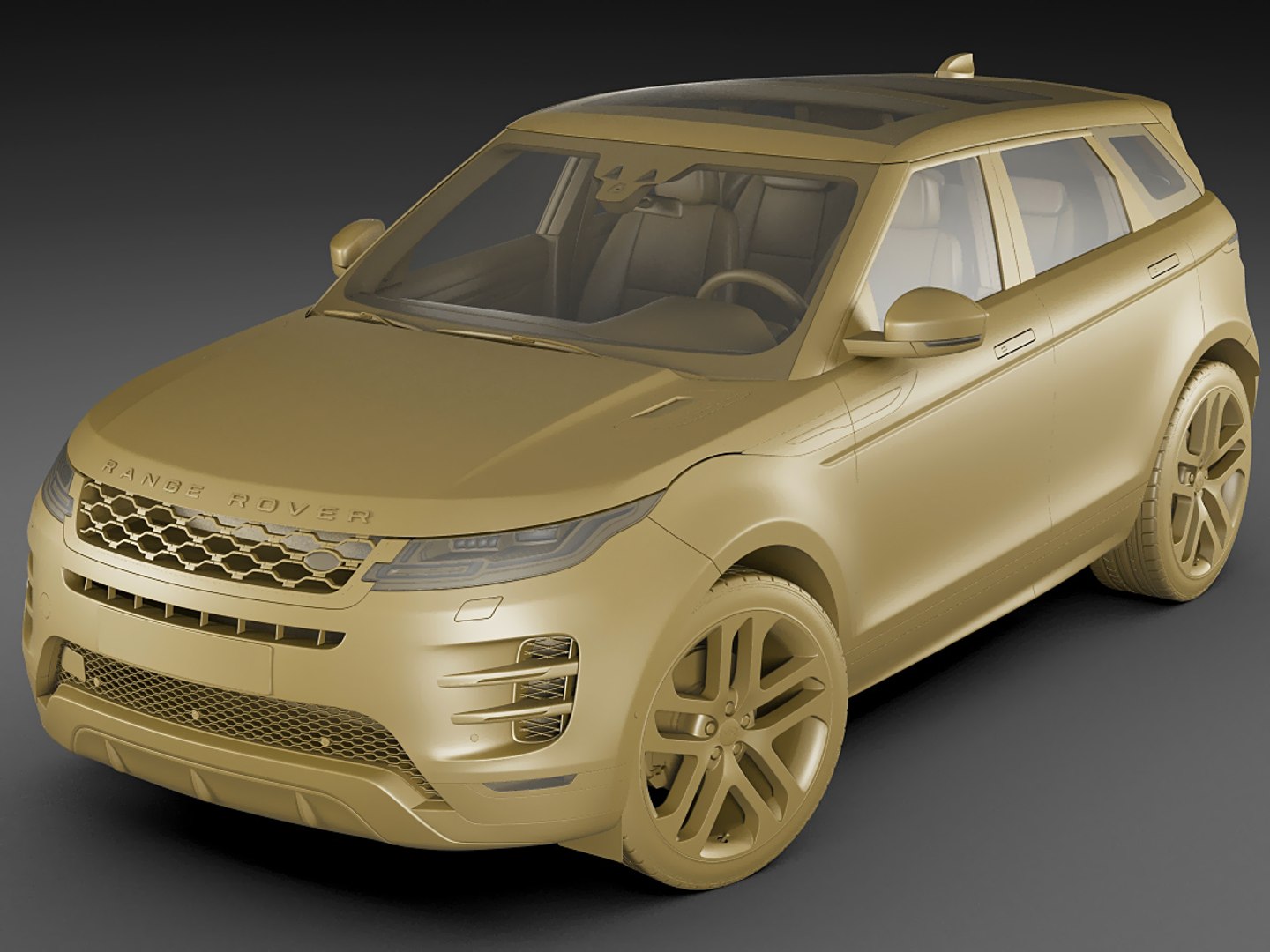 3D land rover range model - TurboSquid 1367753