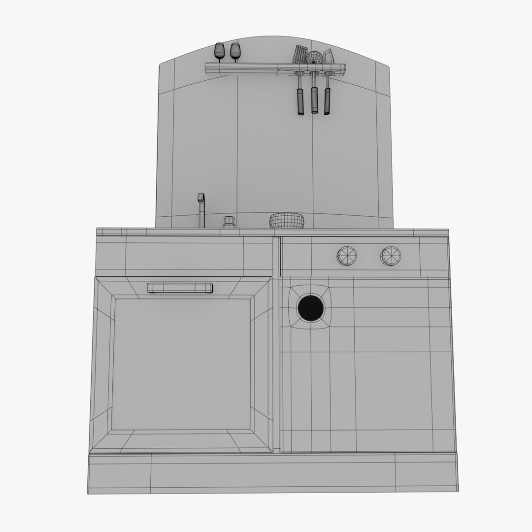 3d Toy Kitchen