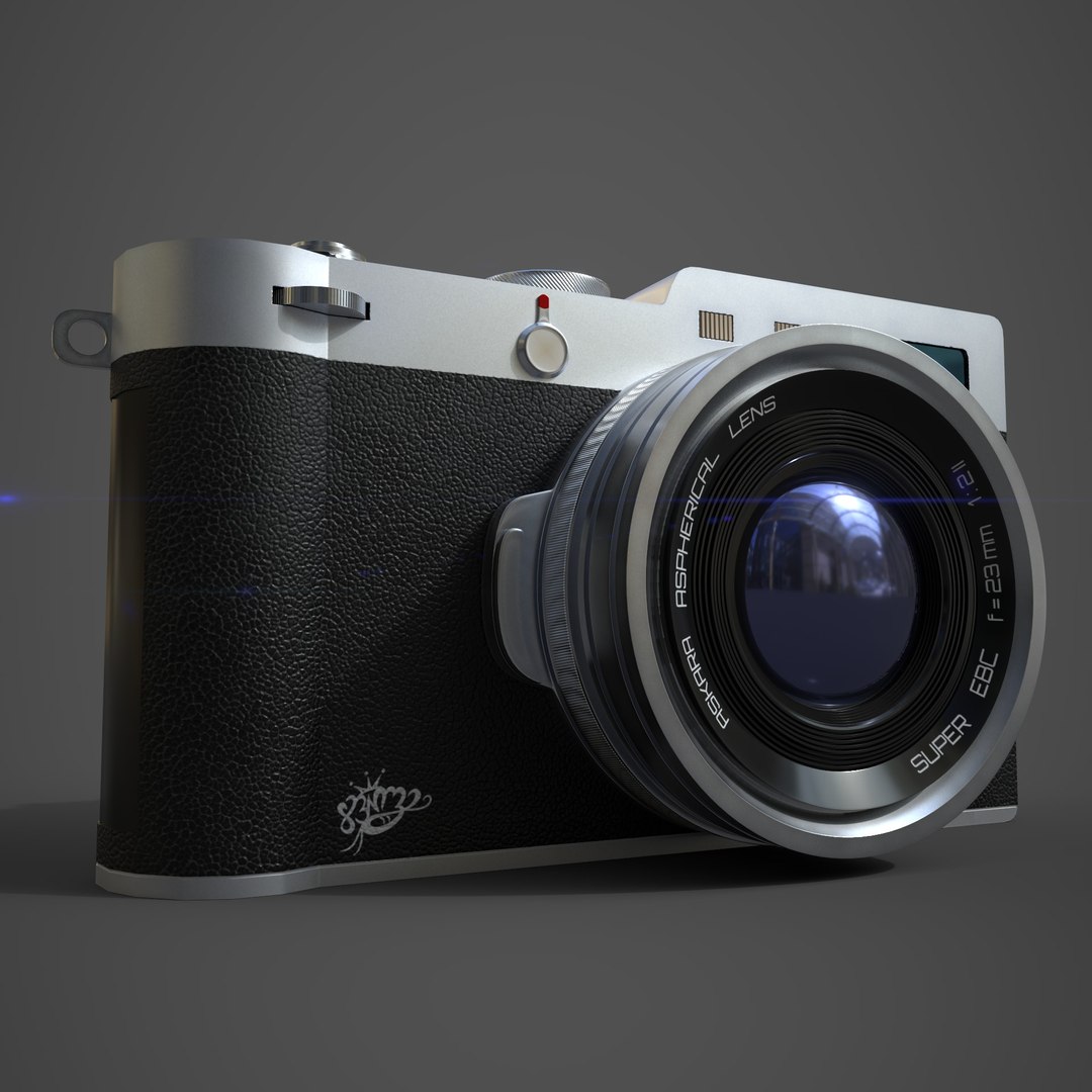 Retro Photo Camera Model - TurboSquid 2305097