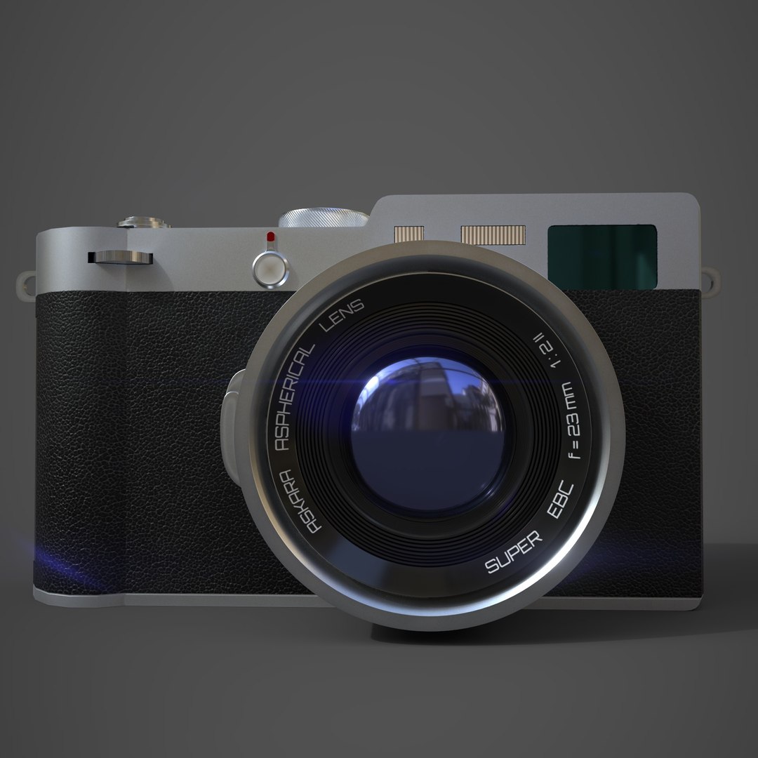Retro Photo Camera Model - TurboSquid 2305097