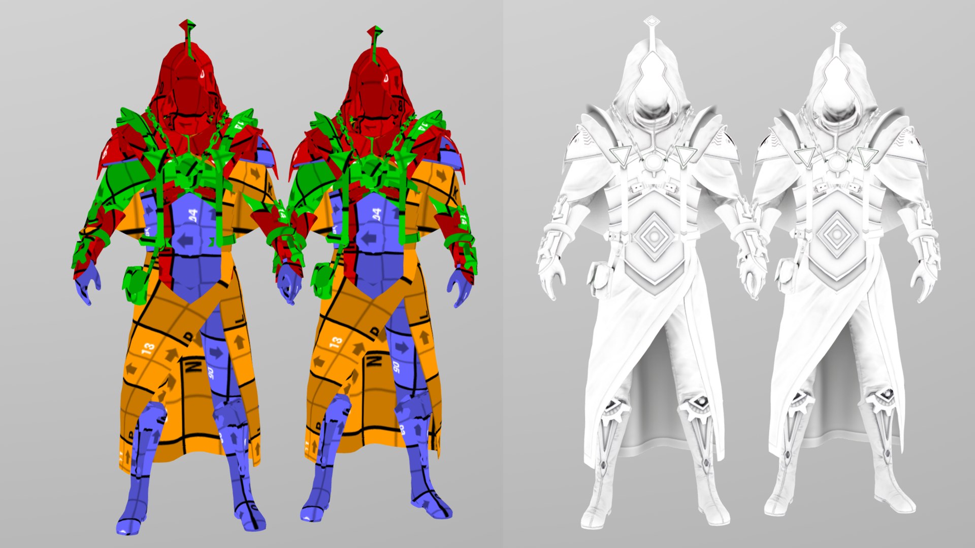 3D Model Assassin Character - TurboSquid 1976434