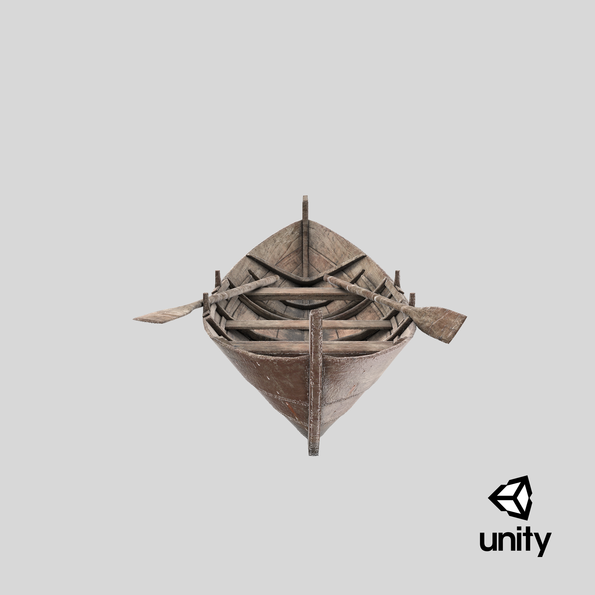 Velho barco a remo Modelo 3D - TurboSquid 1190119