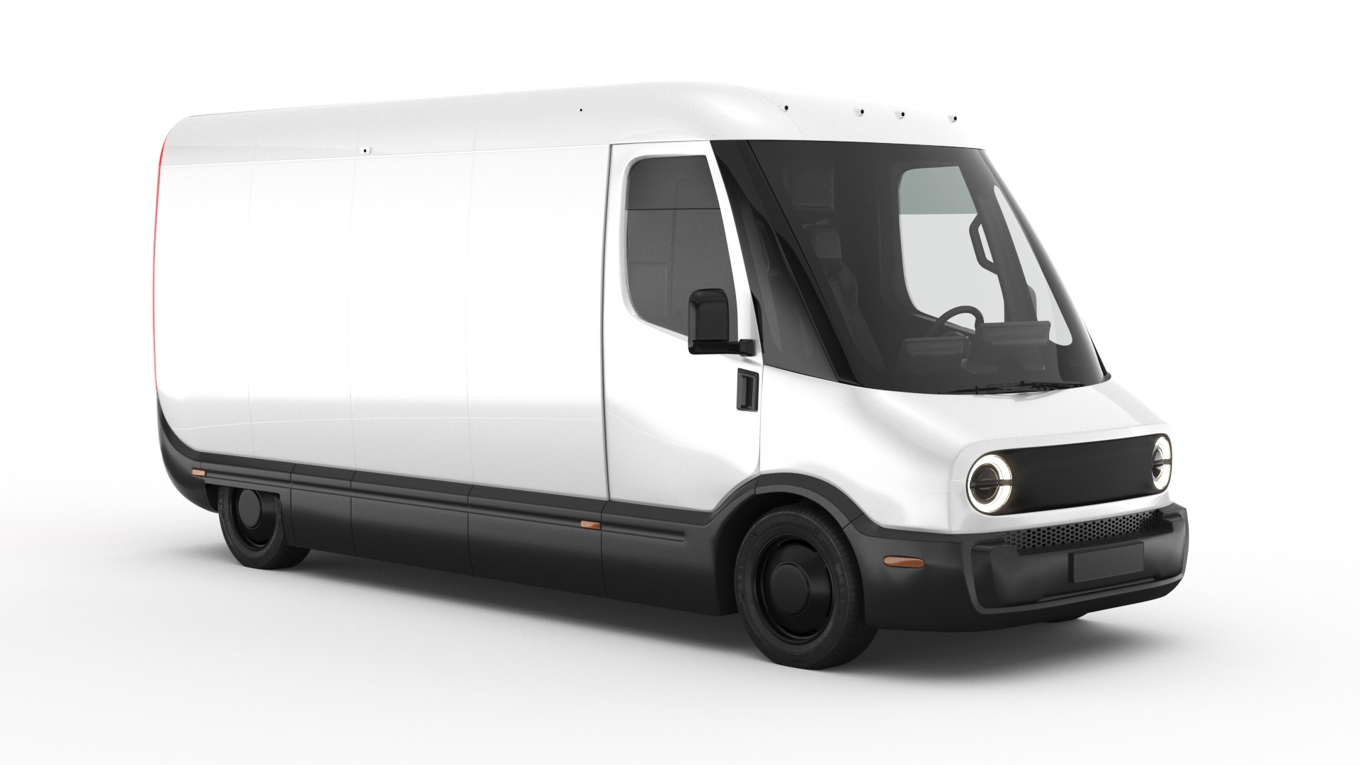 Electric Delivery Van 3D Model - TurboSquid 2363575