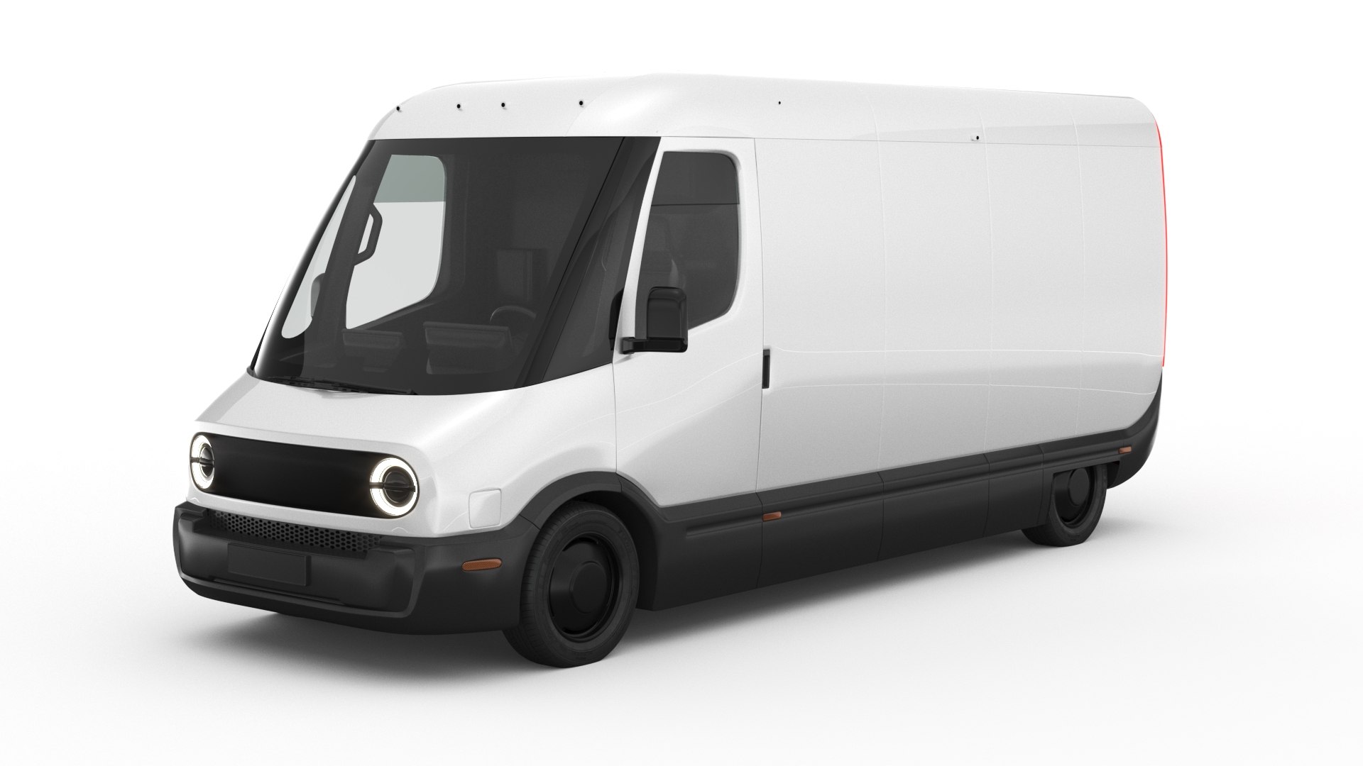 Electric Delivery Van 3D Model - TurboSquid 2363575