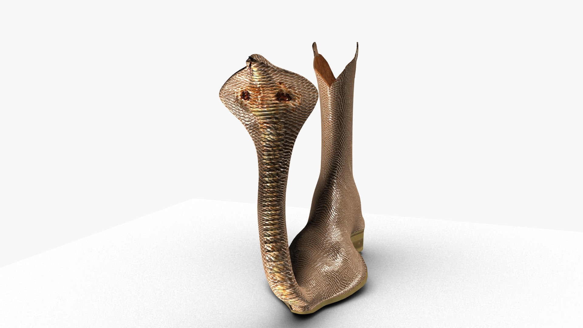 3D Cobra Boot - TurboSquid 1981016