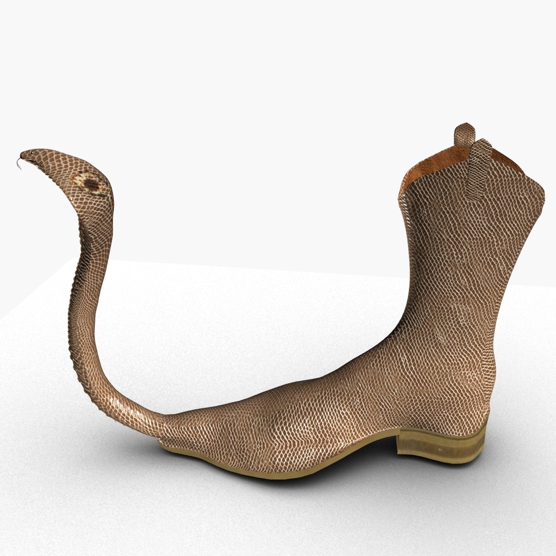 3D Cobra boot - TurboSquid 1981016