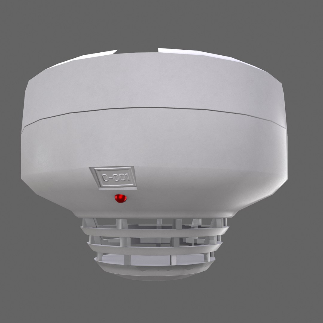 3D Smoke Detector Low Poly Model - TurboSquid 2391616