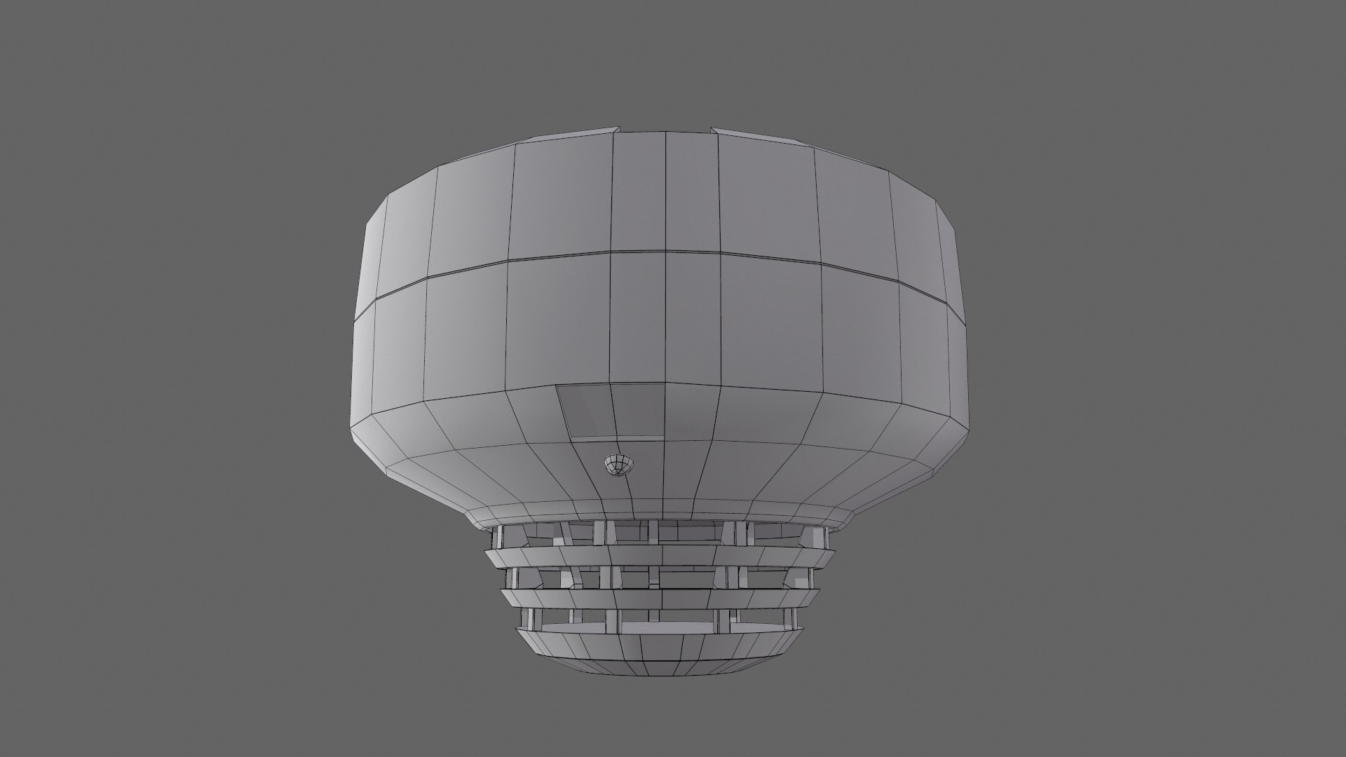 3D Smoke Detector Low Poly Model - TurboSquid 2391616