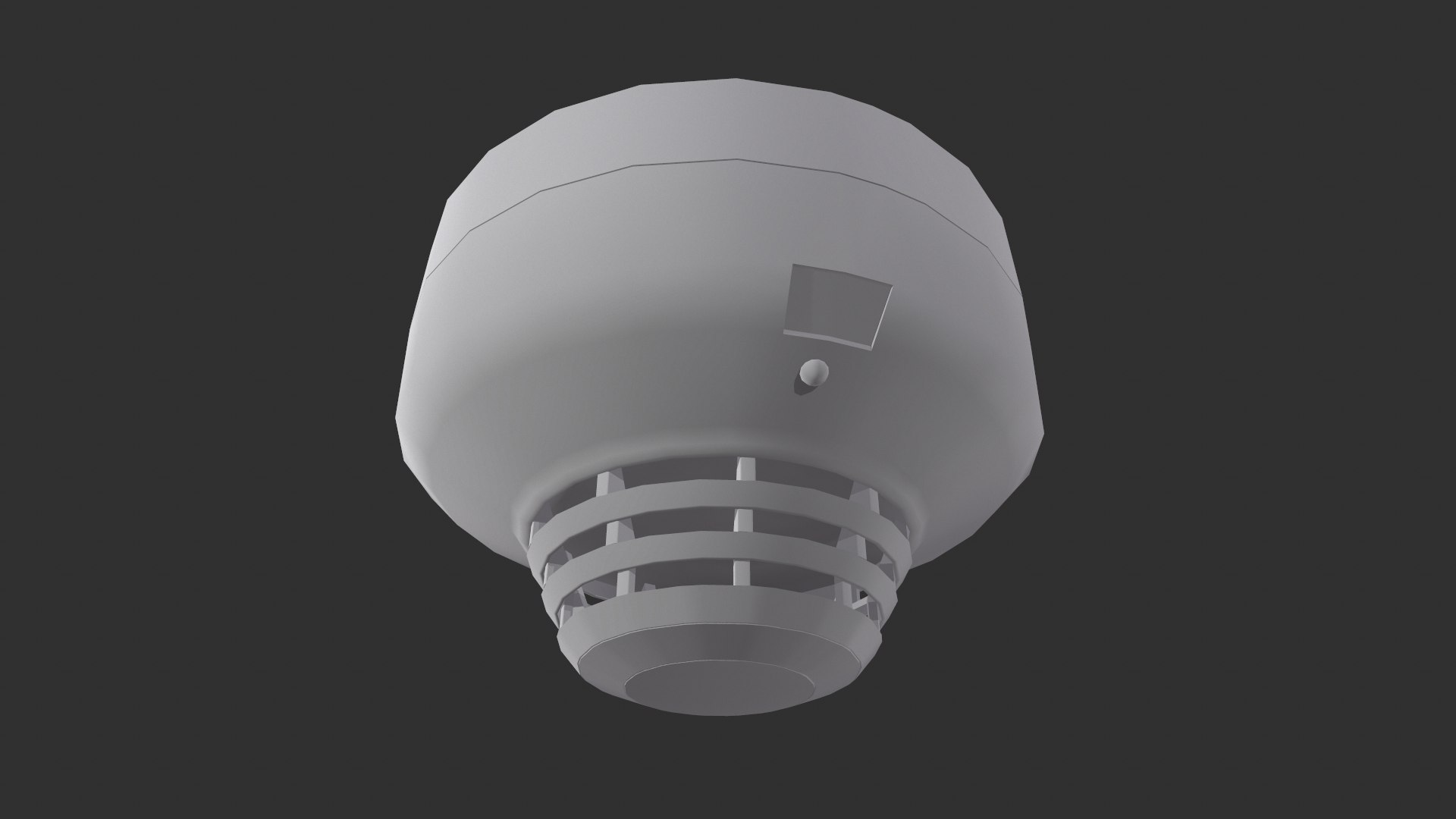 3D Smoke Detector Low Poly Model - TurboSquid 2391616