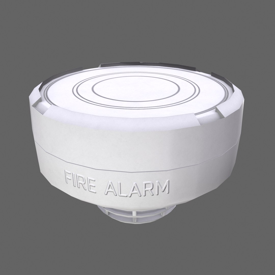3D Smoke Detector Low Poly Model - TurboSquid 2391616