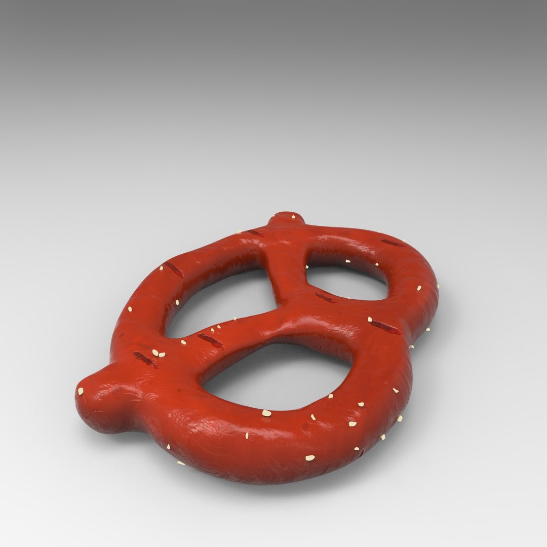 3d Pretzel - Model