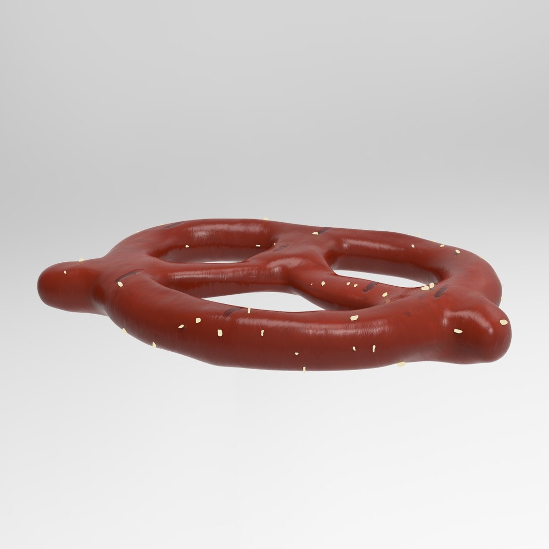 3d Pretzel - Model
