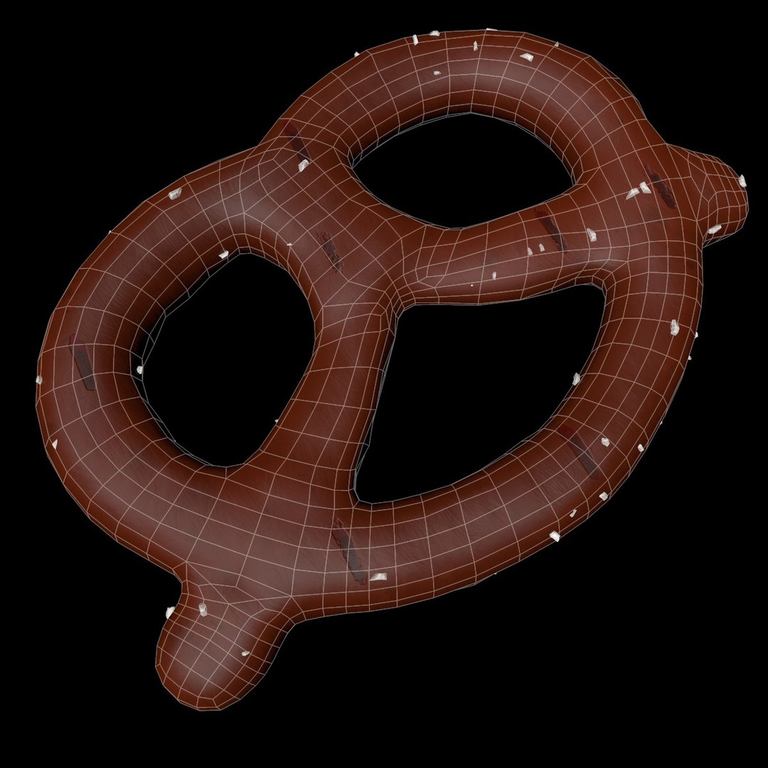 3d Pretzel - Model