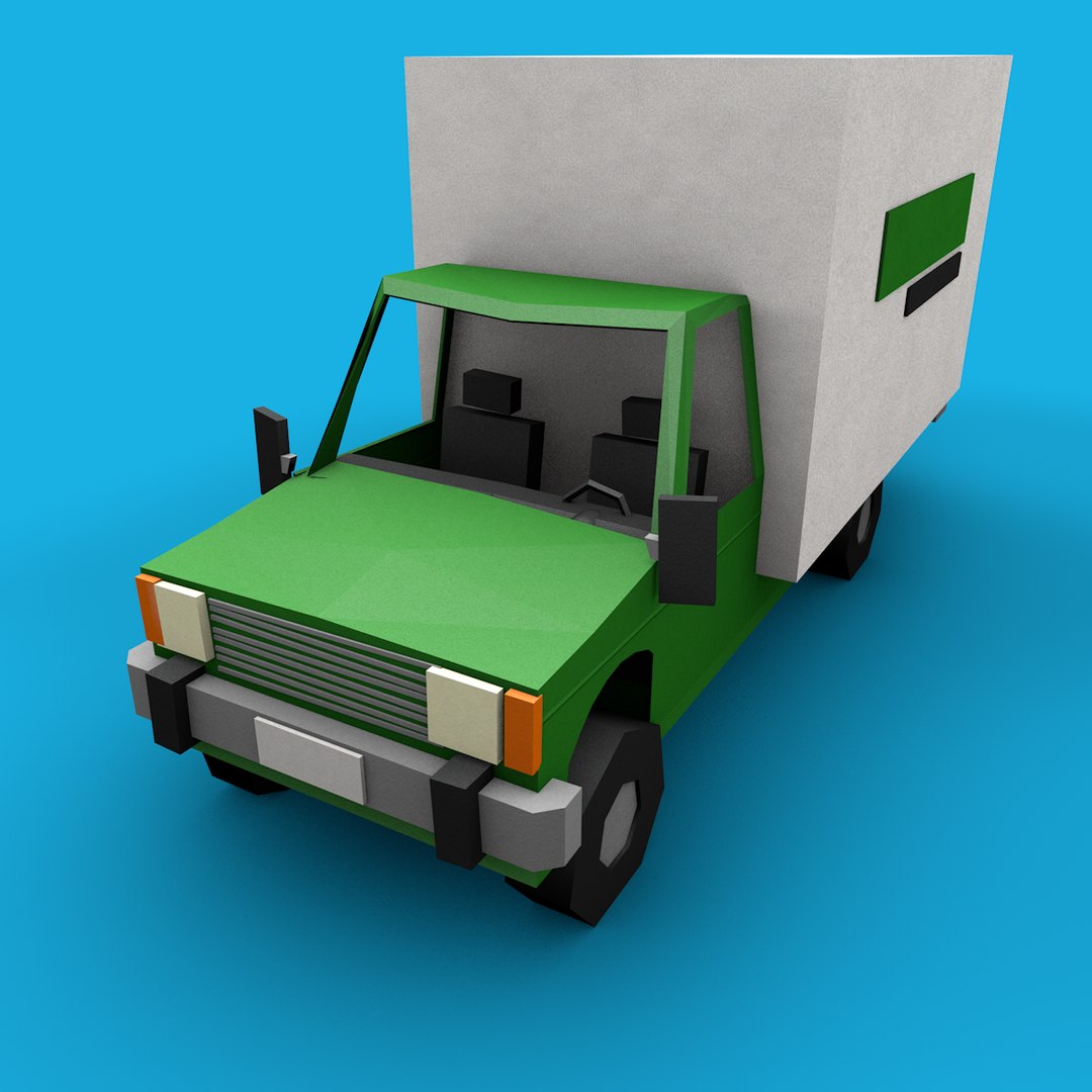 3D Papercraft Truck | 1145802 | TurboSquid