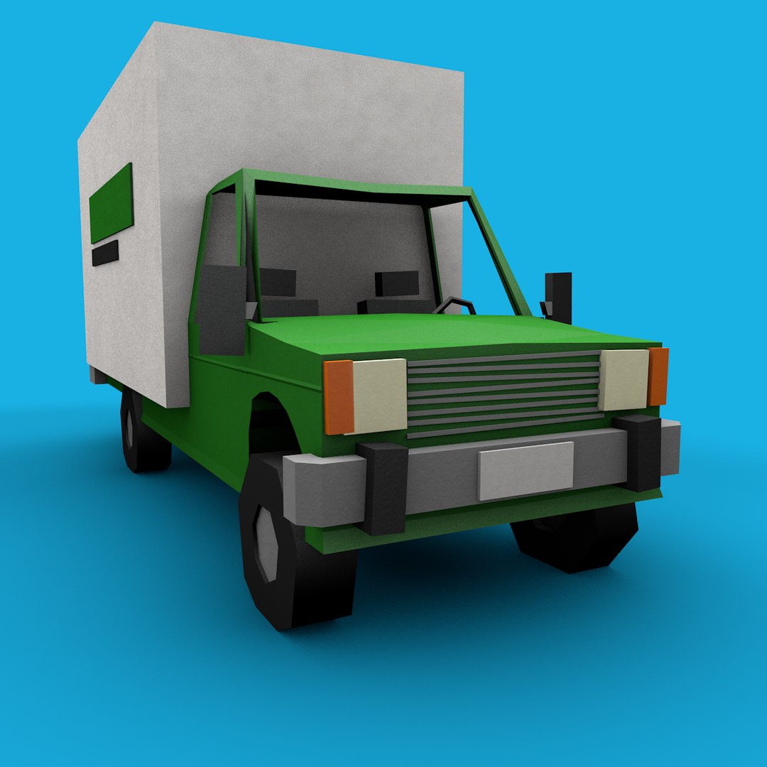 3D Papercraft Truck | 1145802 | TurboSquid