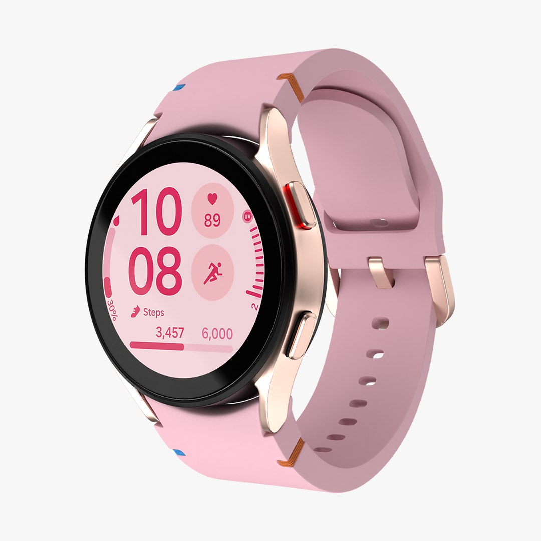 3D Samsung Galaxy Watch FE Pink - TurboSquid 2251617