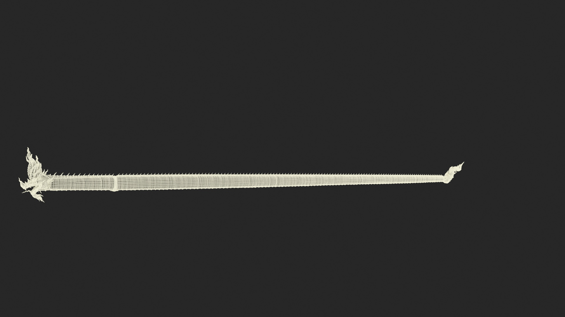 3D Model Naga Dragon Gold - TurboSquid 2307837
